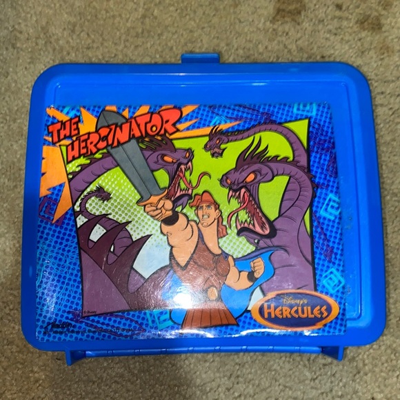 Toys | Vintage 199s Disneys Hercules Lunchbox | Poshmark